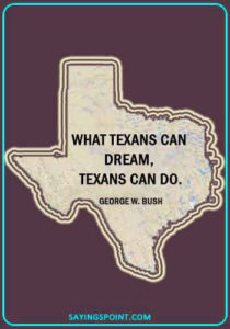 32 Amazing Texas Quotes and Sayings Sayings Point