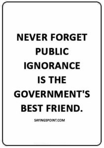110 Ignorance Quotes and Sayings Sayings Point