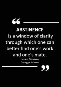 54 Abstinence Quotes and Sayings Sayings Point