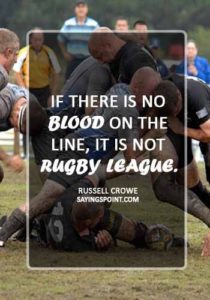 Rugby Sayings