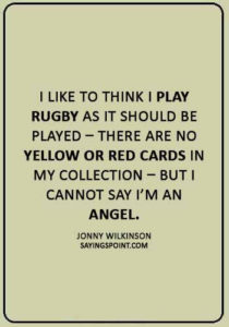 Rugby Sayings