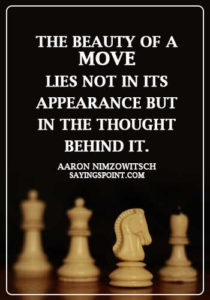 75 Chess Quotes and Sayings Sayings Point