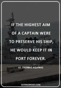 42 Captain Quotes and Sayings Sayings Point